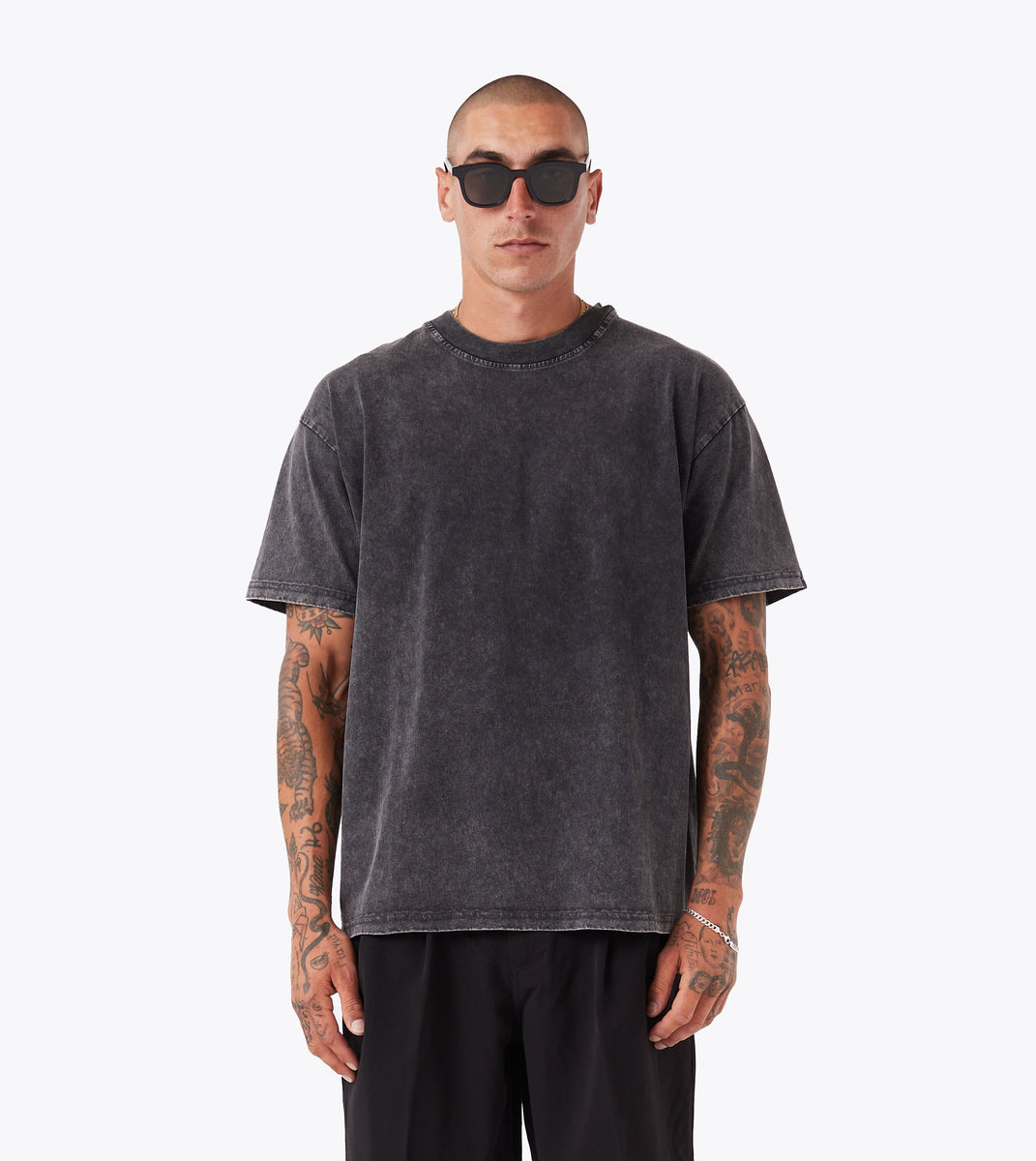 Box Tee GD Ash Grey – ZANEROBE