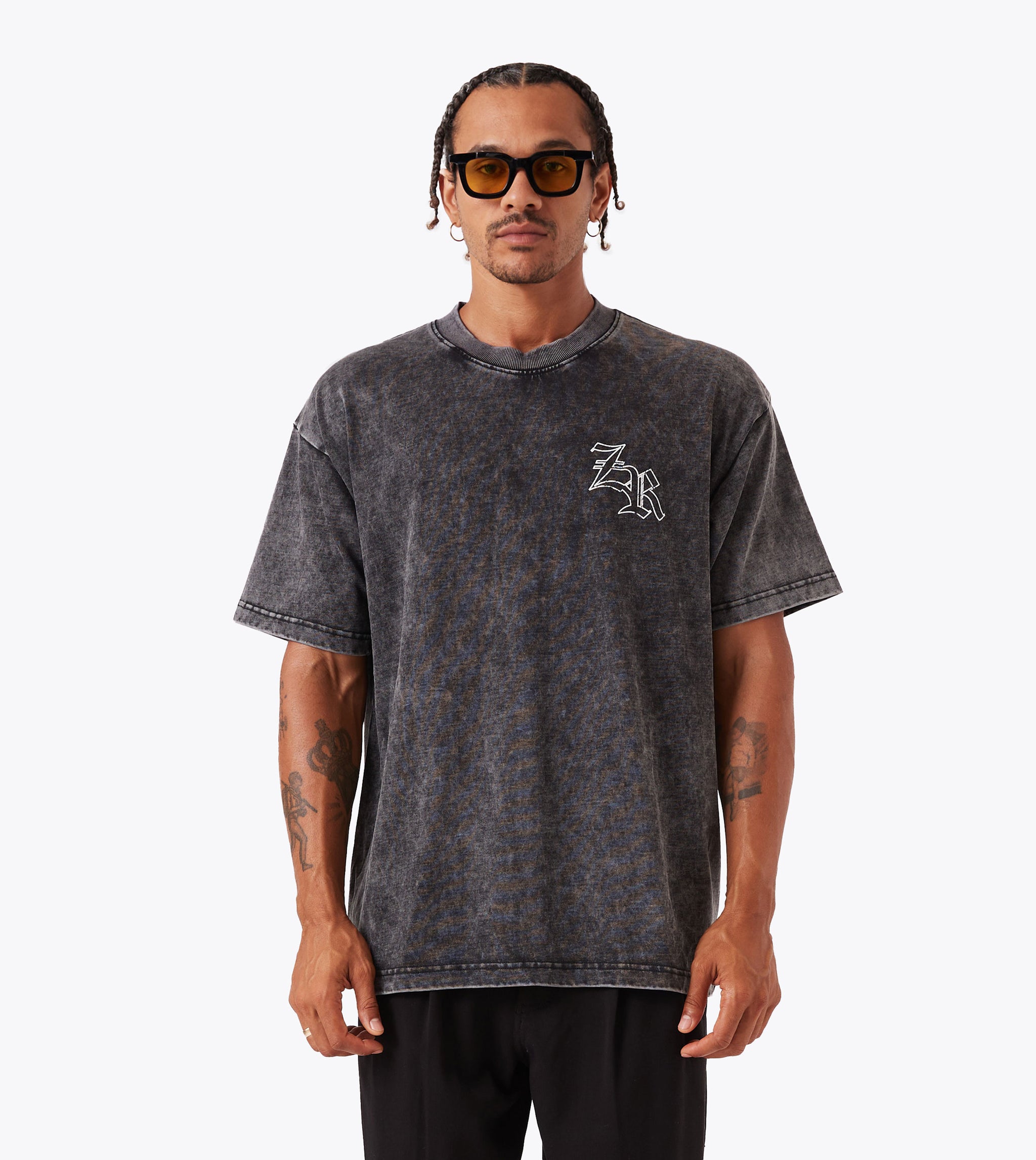 Gothic Box Tee GD Ash Grey