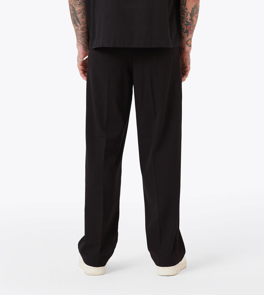 Herringbone Flow Pant Black – ZANEROBE