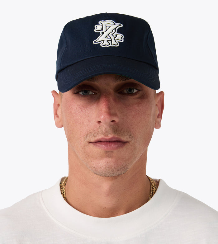 Monogram Snapback Navy