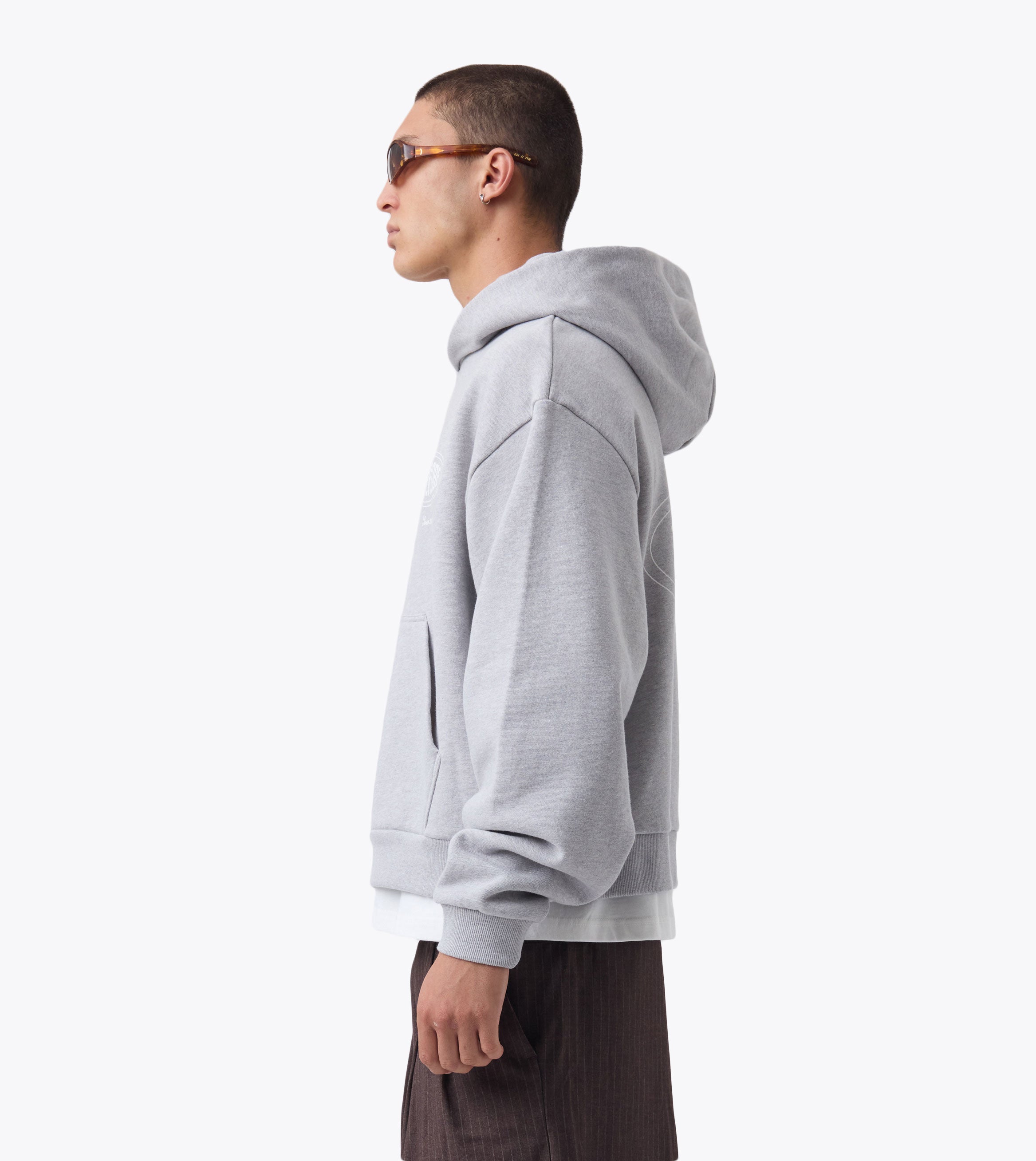ZR Est. Box Crop Hood Grey Marle - Coming Soon