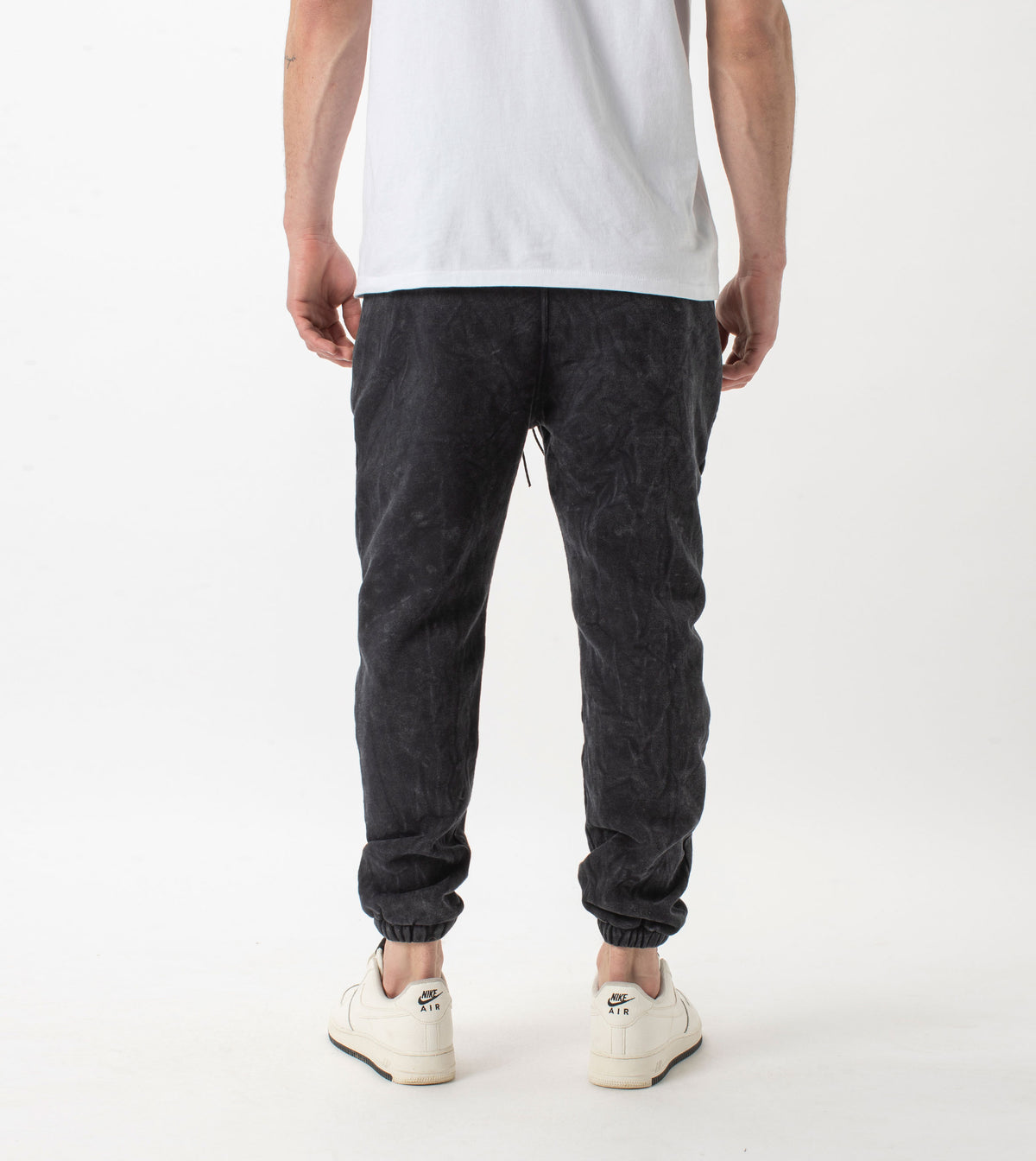 Jumpa Sweat Fleece Jogger Salt Black