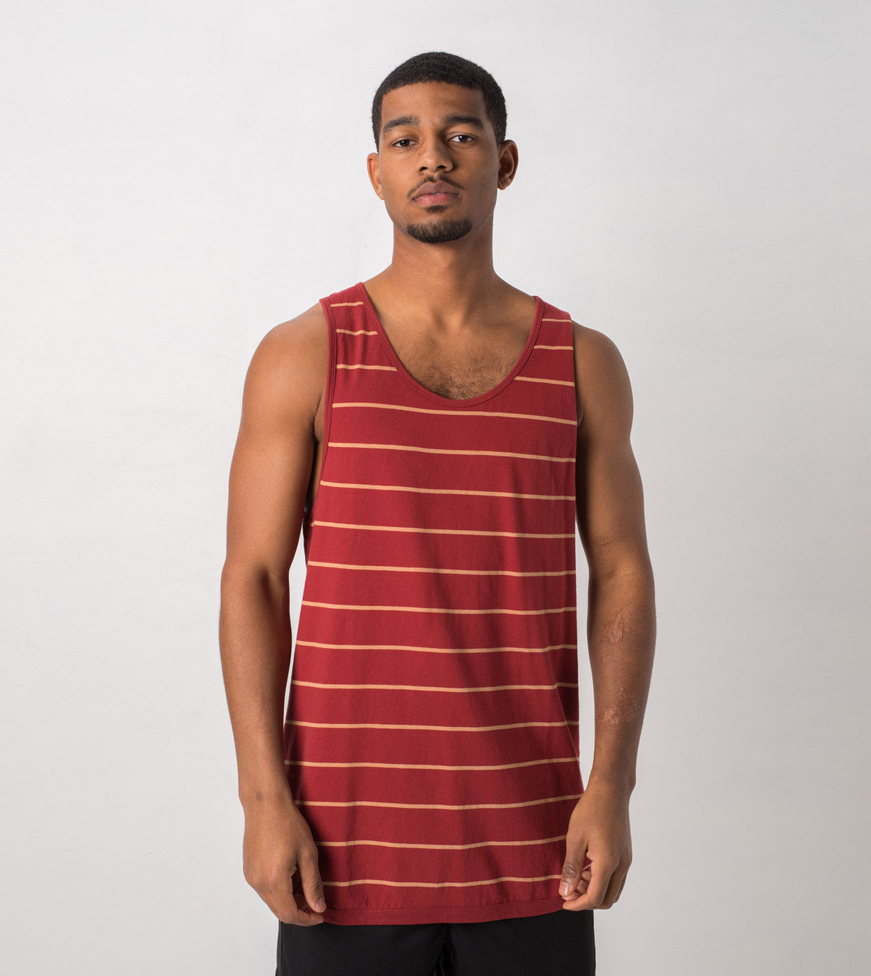 Rugger Tank Dk Cherry/Biscuit - Sale